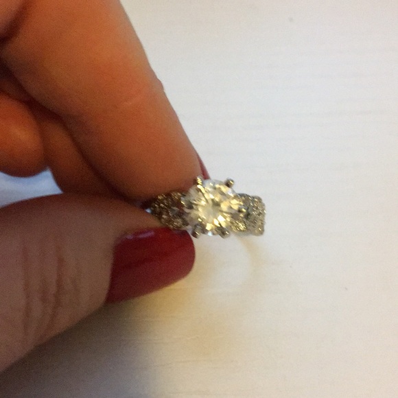 Jewelry | Beautiful Silver 925 Dominique Engagement Ring | Poshmark